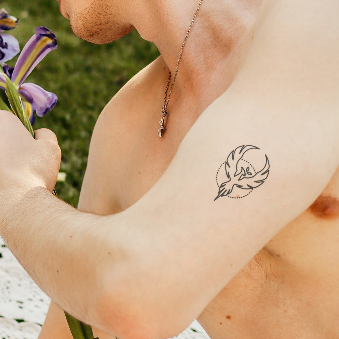 Small Phoenix - New Technology | Temporary Tattoo | inkster – Inkster