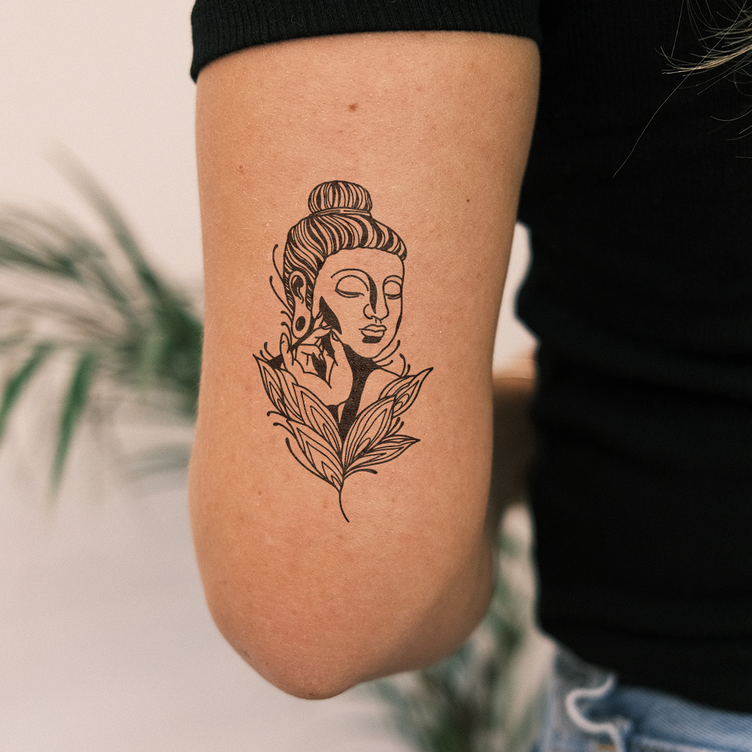 Simple Buddha Tattoo