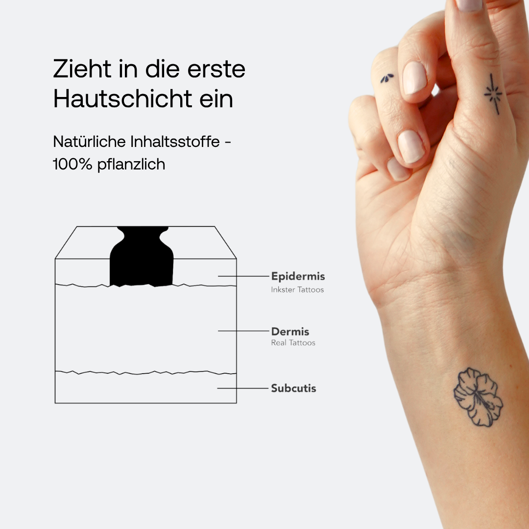 Individual stars | 2 Week Temporary Tattoo | inkster – Inkster