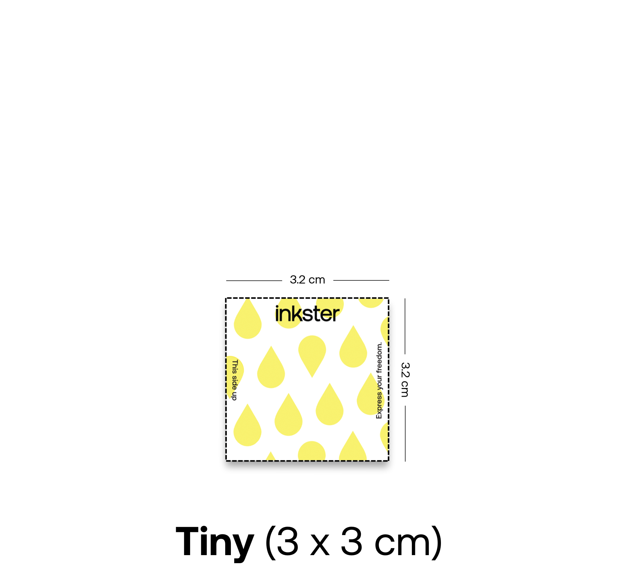 Customizable tattoos Tiny | Temporary Tattoo | inkster – Inkster