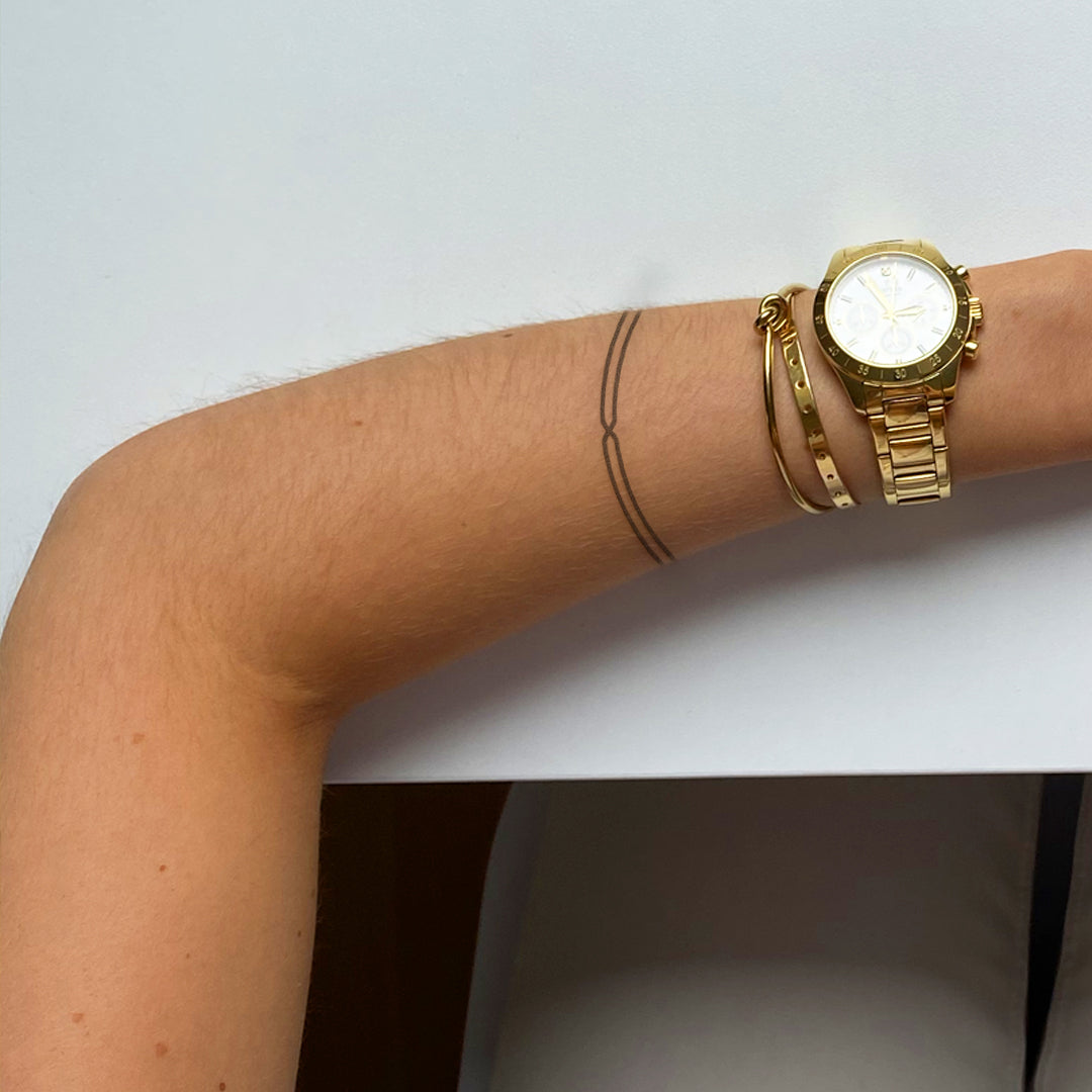 Simple Ring | 2 Week Temporary Tattoo | inkster – Inkster