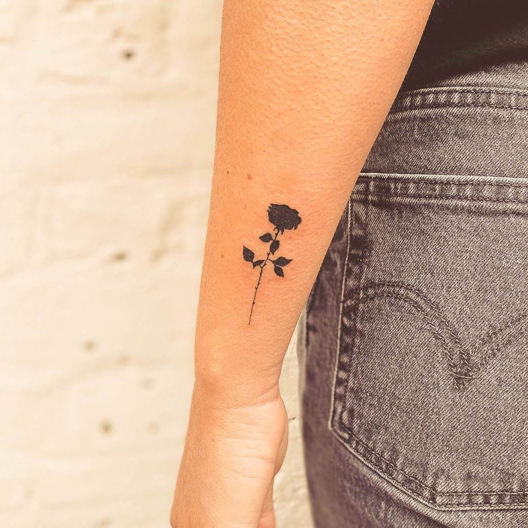 Rose filled - New Technology | Temporary Tattoo | inkster – Inkster